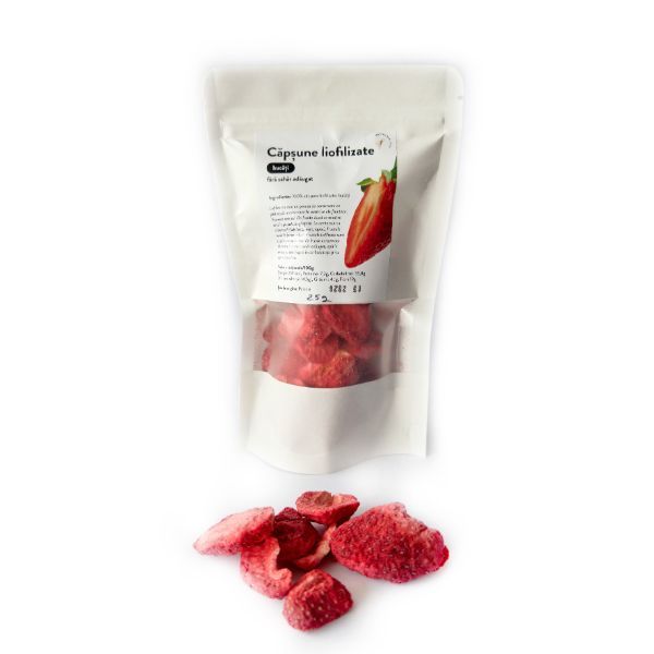 Căpșune liofilizate 100 % naturale - Matchabar.ro